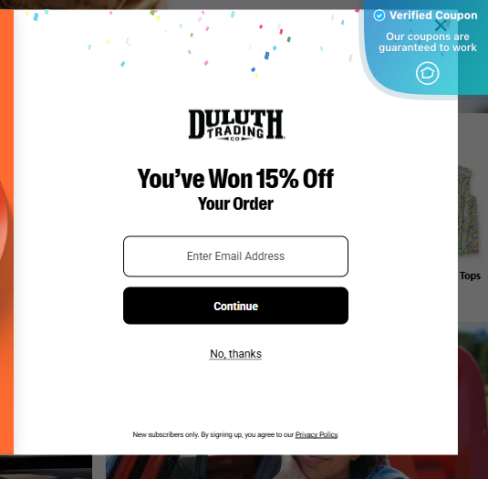 20% Off Duluth Trading Coupons & Promo Codes - April 2025