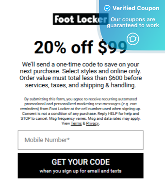20% Off Foot Locker Coupons & Promo Codes - May 2025