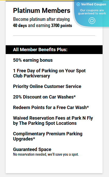 50% Off The Parking Spot Coupons & Promo Codes - May 2025