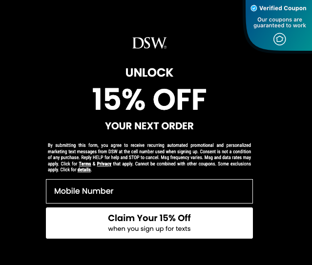 20% Off DSW Coupons & Promo Codes - May 2025