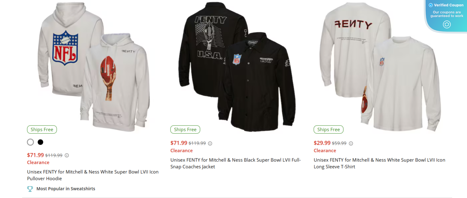 $10 Off NFL Shop Coupons & Promo Codes + 0.5% Cash Back