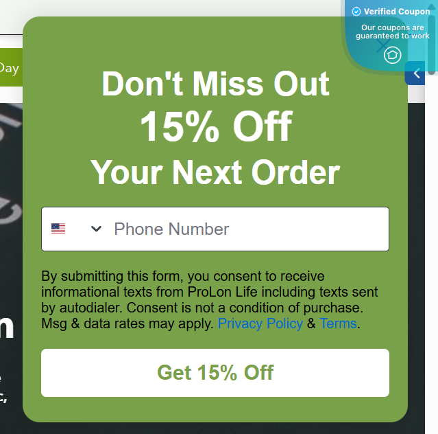 $50 Off ProLon Coupons & Discount Codes - May 2025