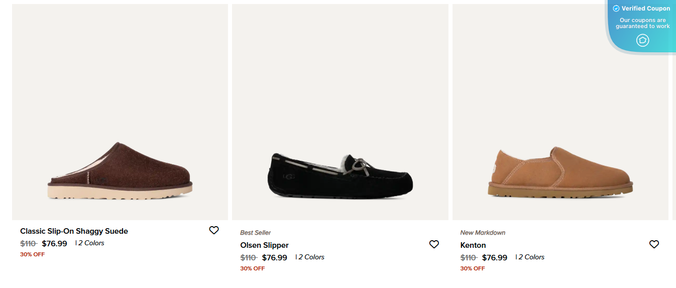 30% Off UGG Coupons & Promo Codes + 1% Cash Back - April