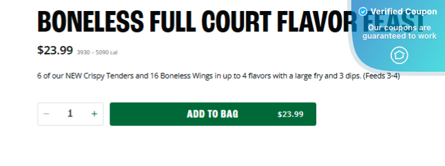 Wingstop Coupons & Promo Codes - April 2025