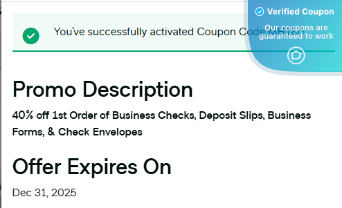 $50 Off Deluxe Checks Coupons & Discount Codes - May 2025