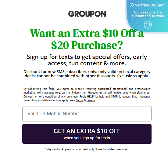 90% Off Groupon Coupons & Promo Codes - May 2025