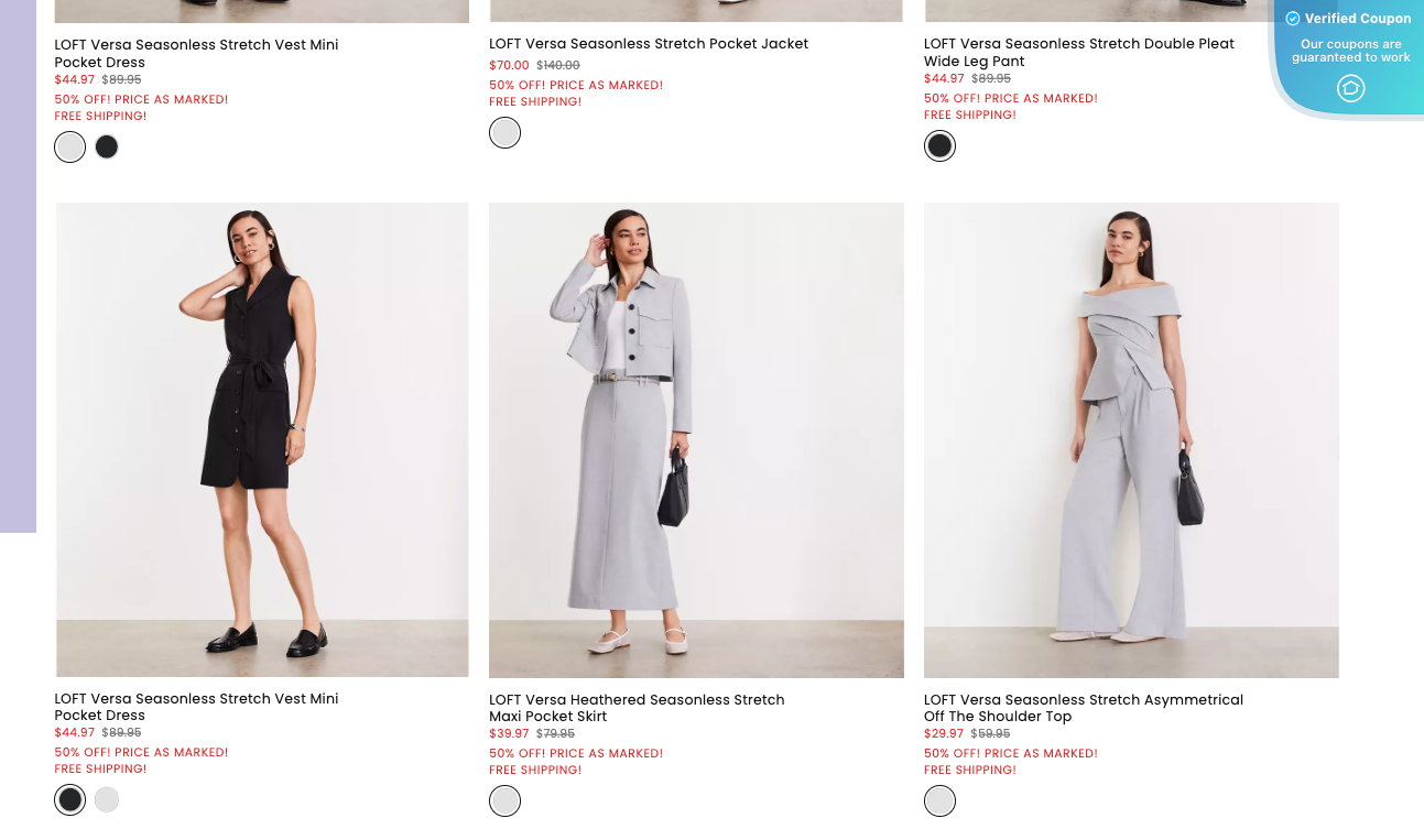 10% Off LOFT Coupons & Promo Codes - May 2025