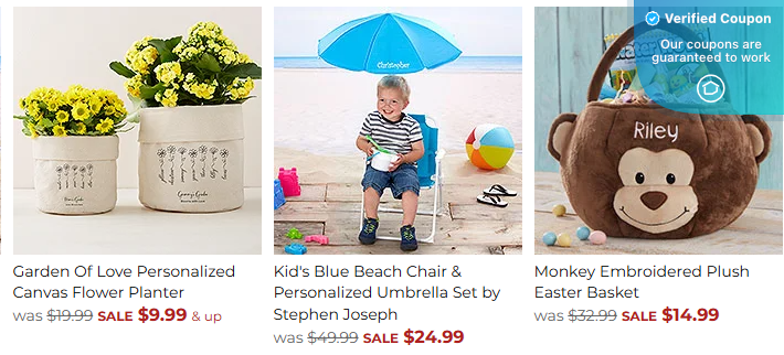 25% Off Personalization Mall Coupons & Promo Codes - May