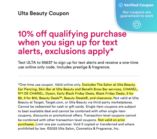 20% Off Ulta Coupons & Promo Codes - April 2025