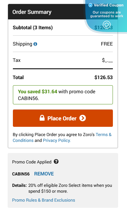 20% Off Zoro Coupons & Promo Codes - May 2025