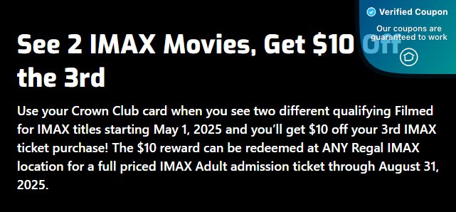 15% Off Regal Cinemas Coupons & Promo Codes - April 2025