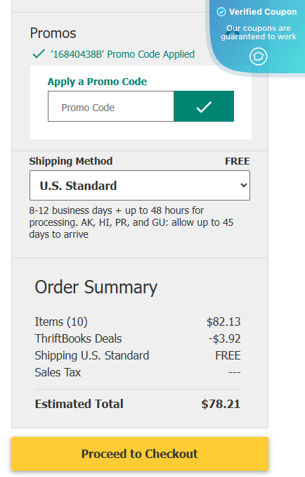 65% Off Thrift Books Coupons & Promo Codes + 1.8% Cash Back