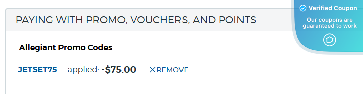 $33 Off Allegiant Air Coupons & Promo Codes - May 2025