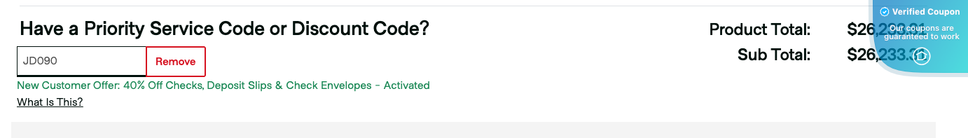 $50 Off Deluxe Checks Coupons & Discount Codes - April 2025