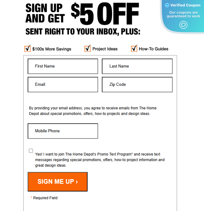 10% Off Home Depot Coupons & Promo Codes - May 2025