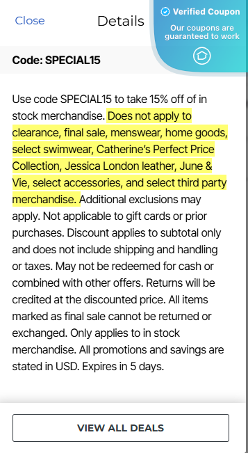 50% Off Avenue Coupons & Promo Codes - April 2025