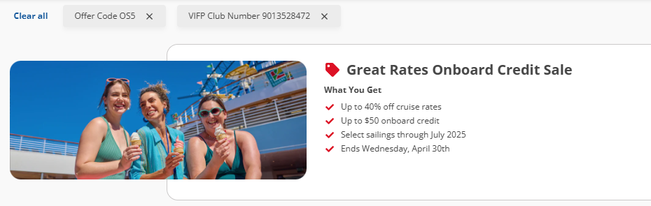 40% Off Carnival Cruise Coupons & Promo Codes - May 2025