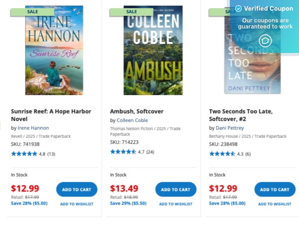 10% Off Christian Book Coupons & Promo Codes + 2% Cash Back