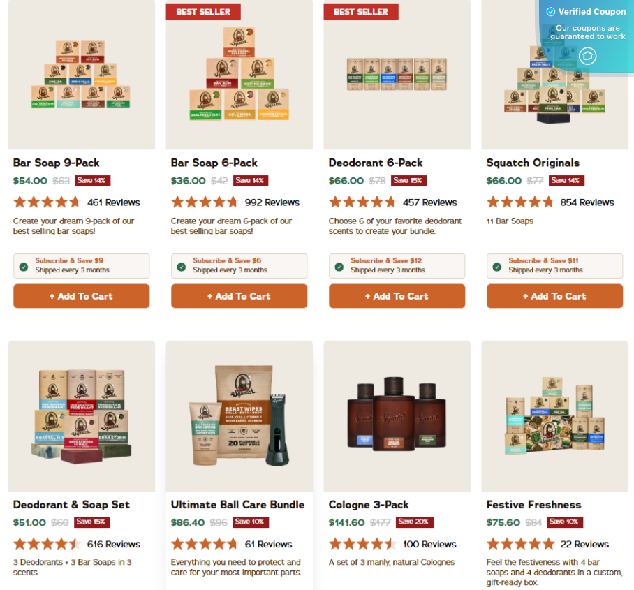 20% Off Dr. Squatch Coupons & Discount Codes - May 2025