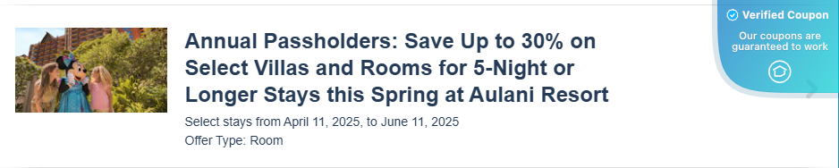 50% Off Disney World Coupons & Promo Codes - May 2025