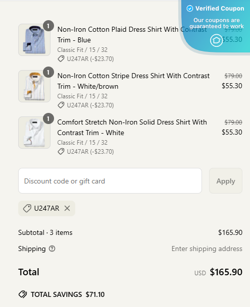 30% Off Paul Fredrick Coupons & Promo Codes - April 2025