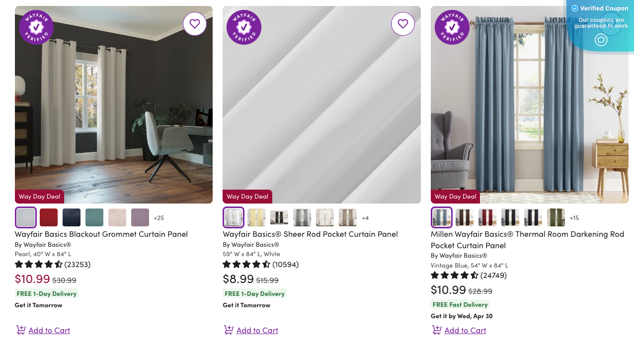 10% Off Wayfair Coupons & Promo Codes - May 2025
