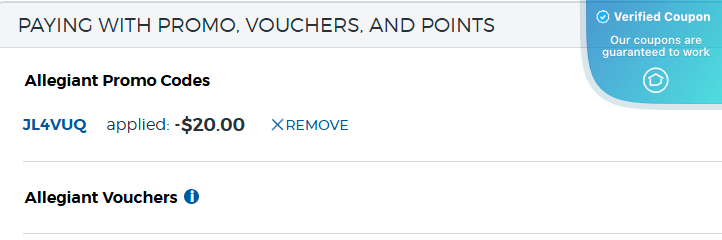 $33 Off Allegiant Air Coupons & Promo Codes - May 2025