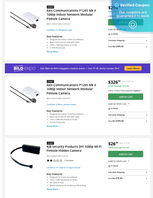 20% Off B&H Photo Coupons & Promo Codes - May 2025