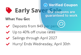 40% Off Carnival Cruise Coupons & Promo Codes - May 2025