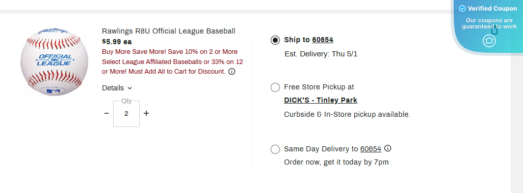 $20 Off Dick's Sporting Goods Coupons & Promo Codes - May