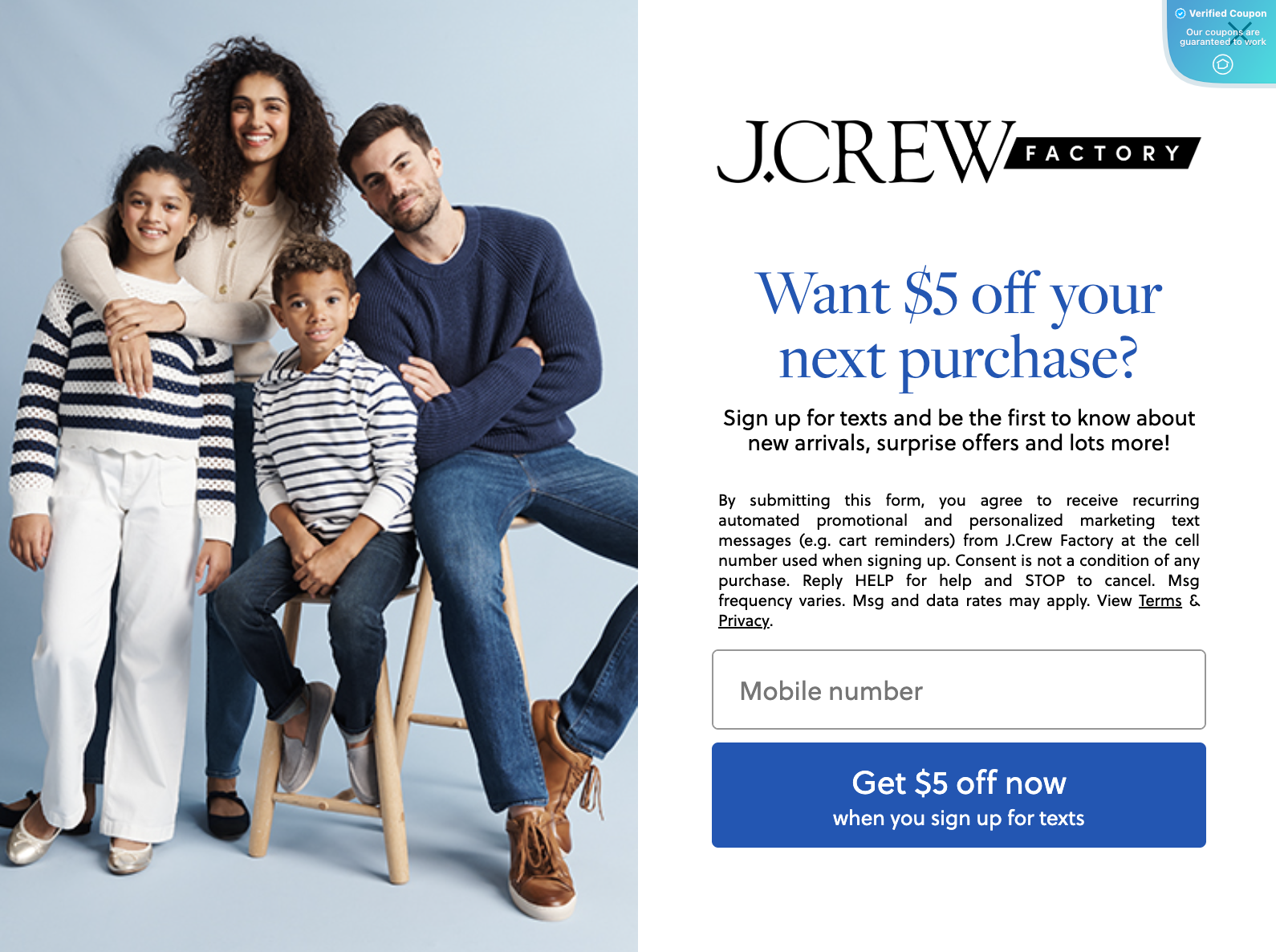 60% Off J Crew Factory Coupons & Promo Codes - May 2025