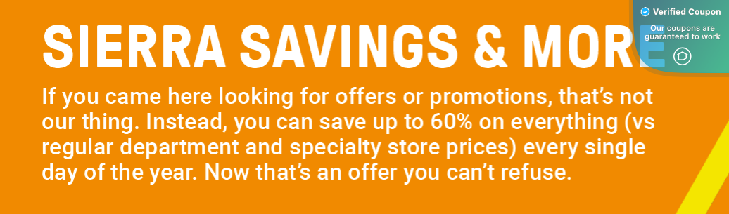 75% Off Sierra Trading Post Coupons & Promo Codes - May