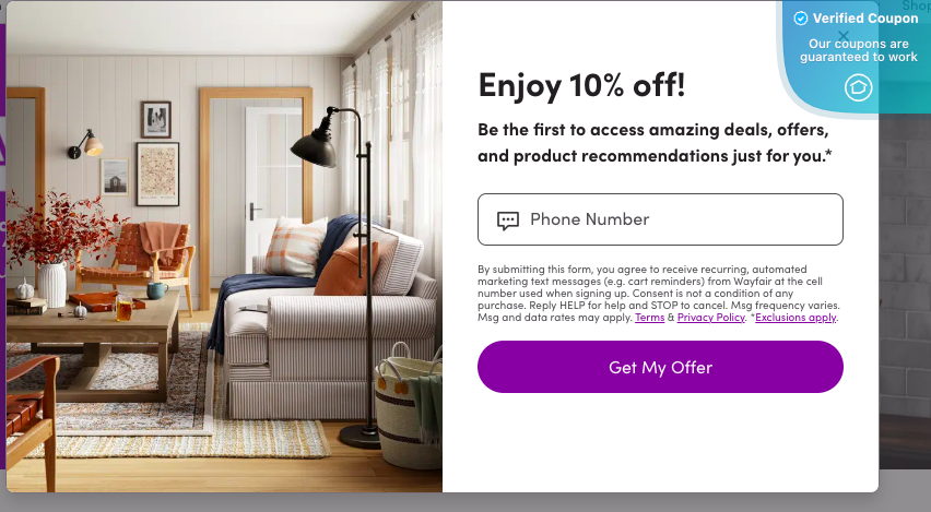 $40 Off Wayfair Coupons & Promo Codes - May 2025