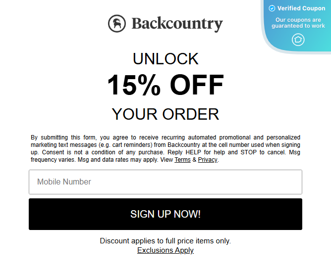 20% Off Backcountry Coupons & Promo Codes - May 2025