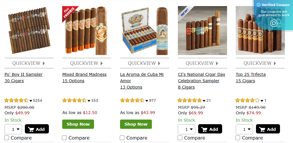 75% Off Cigars International Coupons & Promo Codes - May