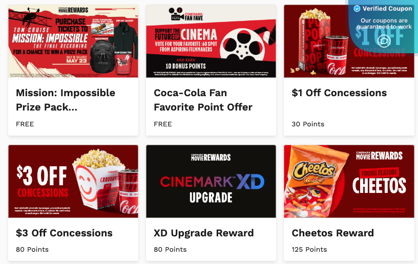 20% Off Cinemark Coupons & Promo Codes - May 2025