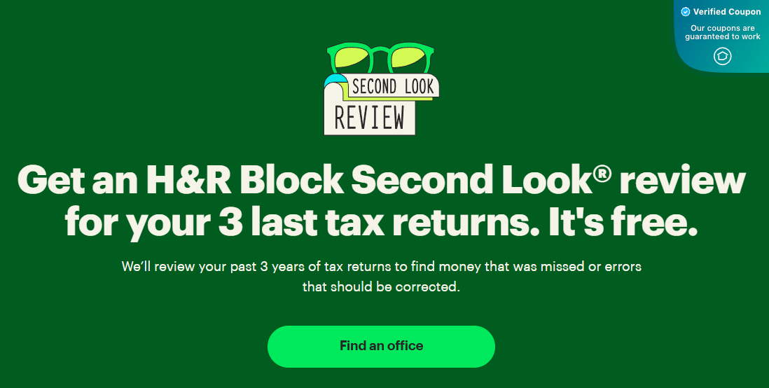 H&R Block Coupons & Promo Codes - May 2025