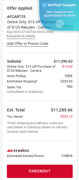 10% Off Ace Hardware Coupons & Promo Codes - May 2025