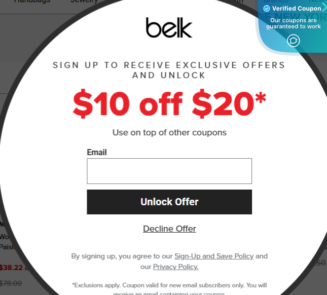 60% Off Belk Coupons & Promo Codes - May 2025