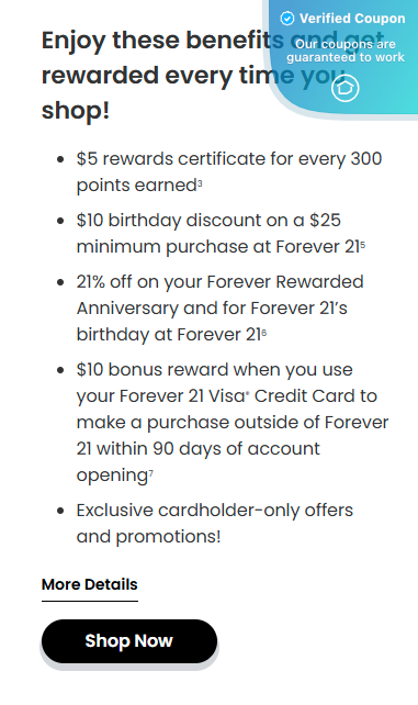 $10 Off Forever 21 Coupons & Promo Codes - May 2025