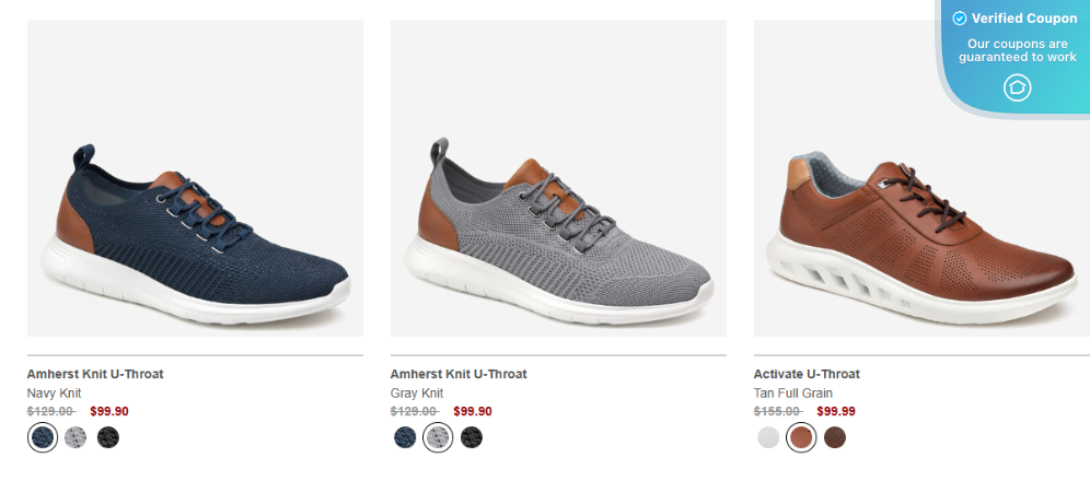 65% Off Johnston and Murphy Coupons & Promo Codes - May