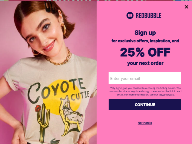 Redbubble - Verified Coupons + Promo Code for June 2025