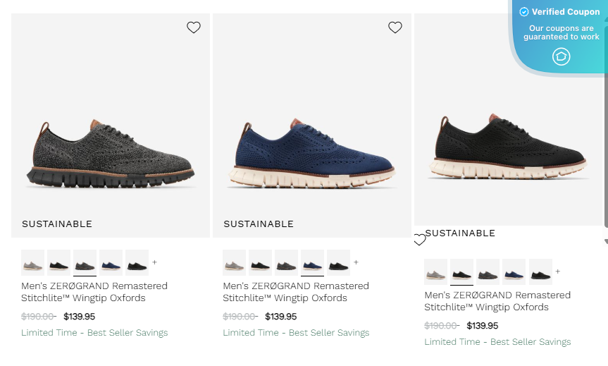 45% Off Cole Haan Coupons & Promo Codes - May 2025