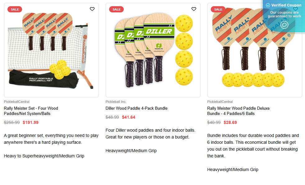 8% Off Pickleball Central Coupons & Promo Codes - May 2025