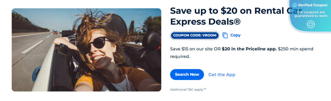 75% Off Priceline Coupons & Promo Codes - May 2025