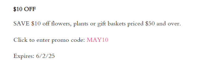 25% Off Teleflora Coupons & Promo Codes - May 2025