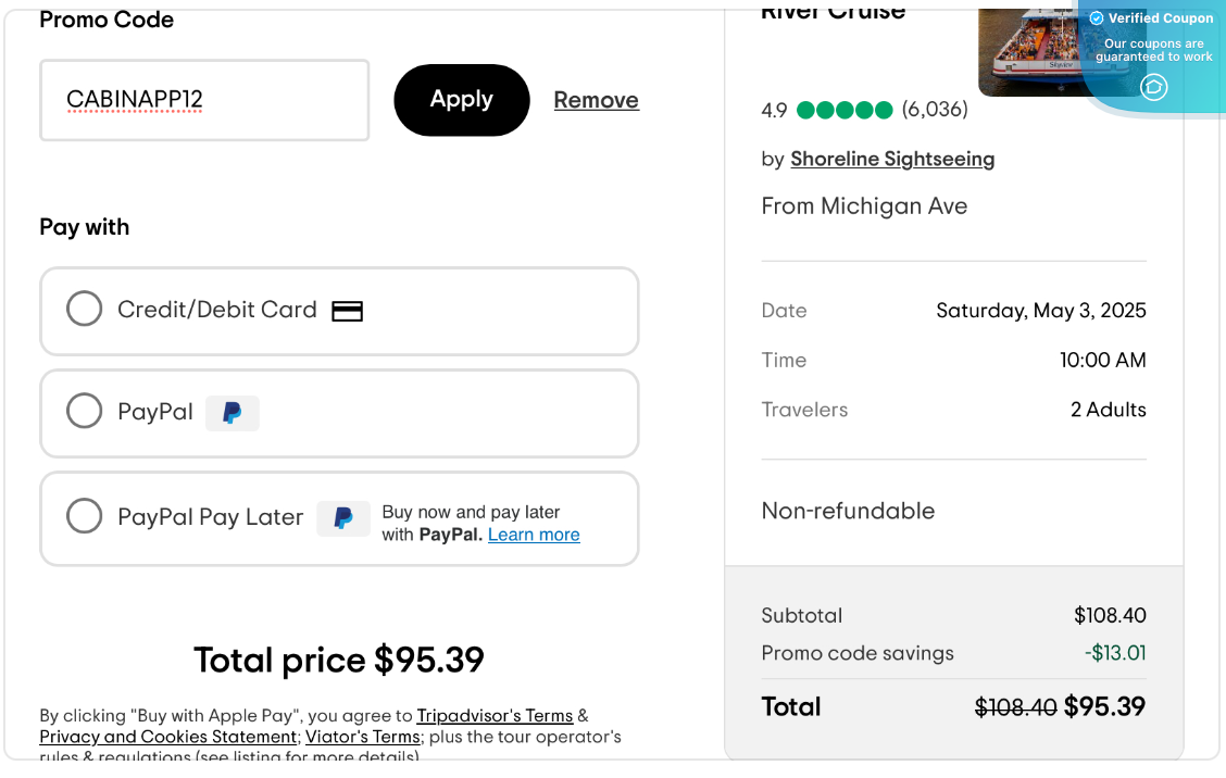 30% Off Tripadvisor Coupons & Promo Codes - May 2025