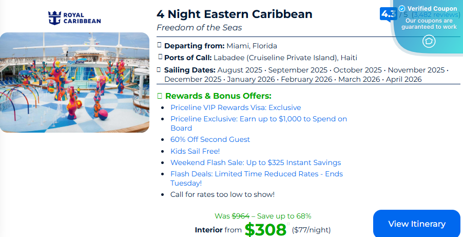 75% Off Priceline Coupons & Promo Codes - May 2025