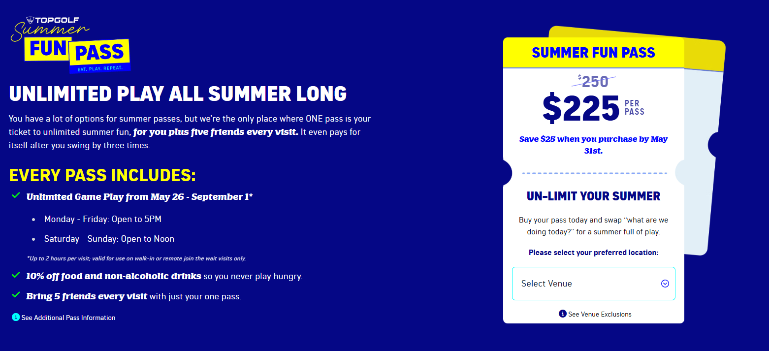 10% Off Top Golf Coupons & Promo Codes - May 2025