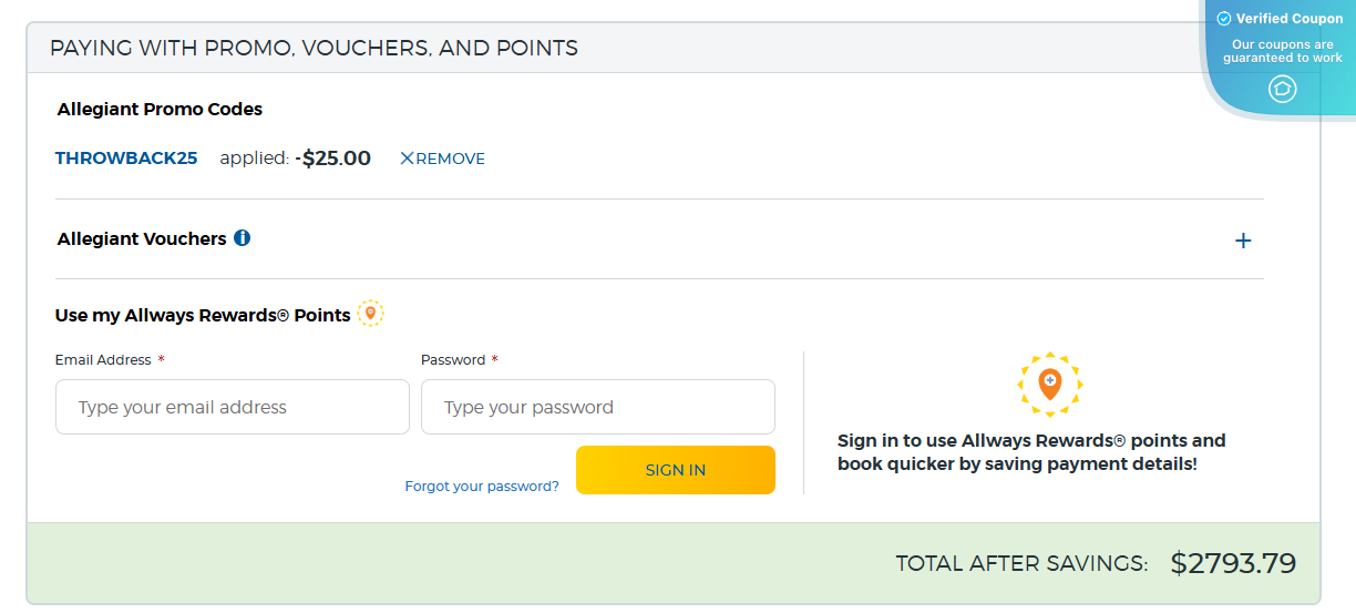 60% Off Allegiant Air Coupons & Promo Codes - May 2025